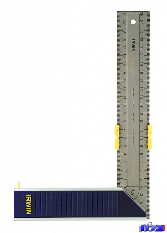 זווית 90/45 מעלות סמן מתכוונן IRWIN אורך 25 ס"מ - מכירות